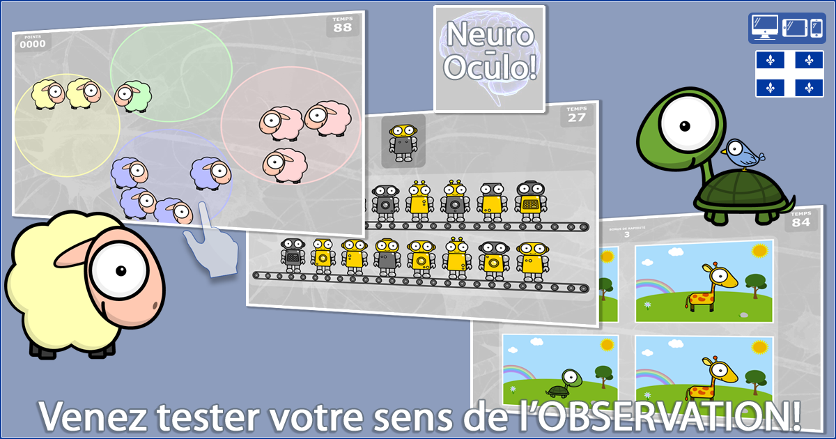Neuro-Oculo | Jeu de réflexion et d'observation contribuant à conserver ...